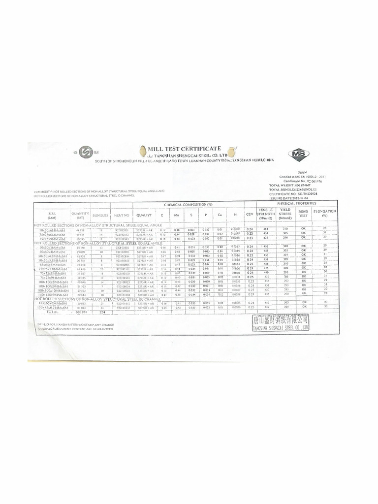 50MM X 50MM X 5.8MM 275 CINA | PDF