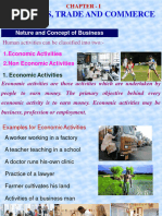 Business Studies - Chapter 1 - Nature and Purpose of Business | PDF ...