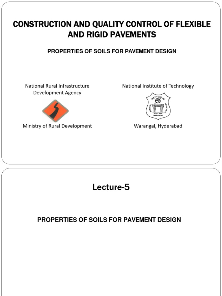 L05-PMGSY Soil Properties | PDF | Materials | Soil Science