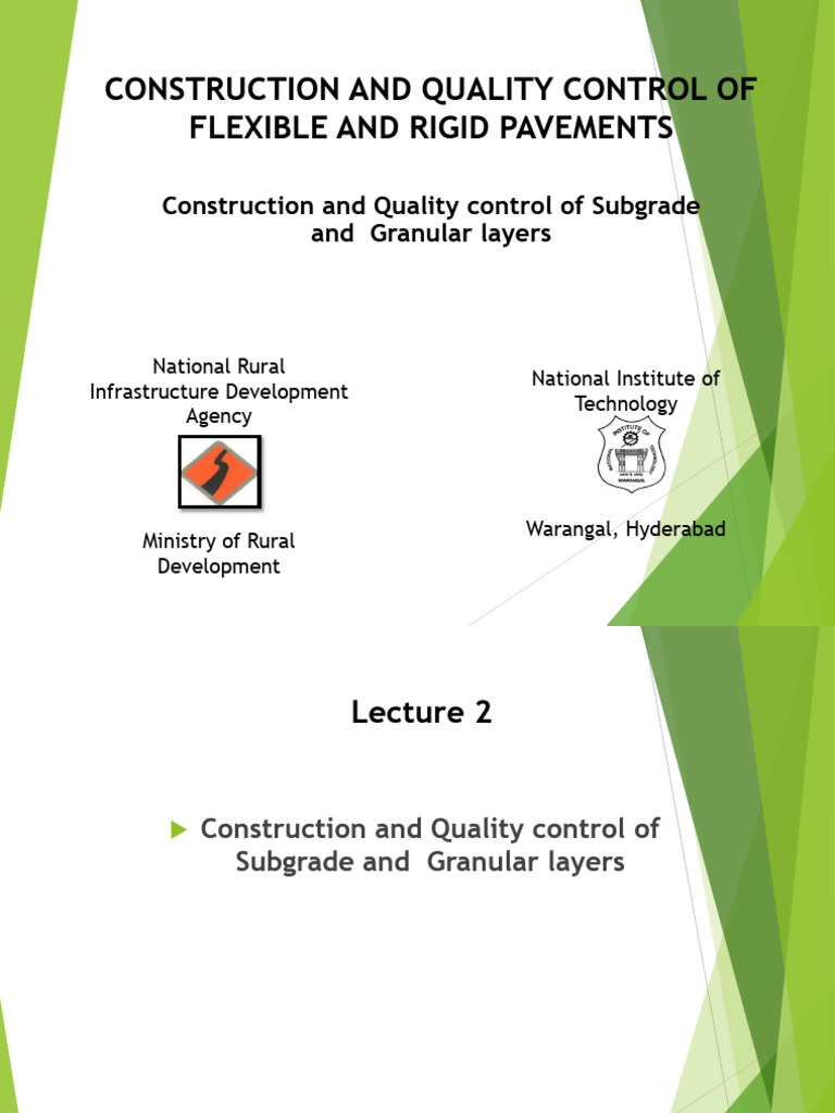 Subgrade Preparation and Tolerance Guidelines | PDF | Gravel | Soil
