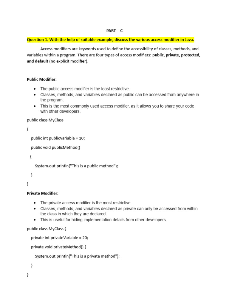 Java Qa Pdf Inheritance Object Oriented Programming Class