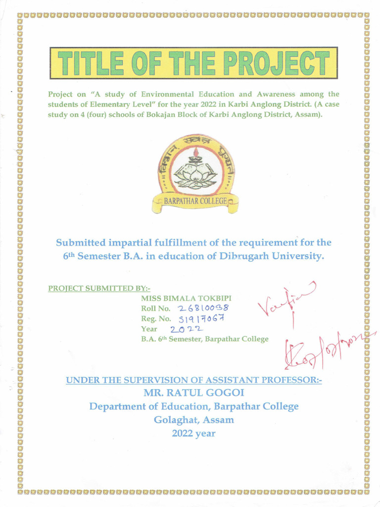 Bimala Tokbipi 1 | PDF