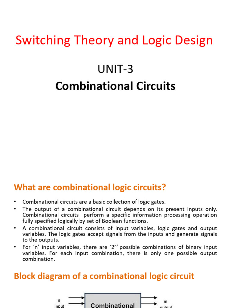 Unit 3 | PDF | Logic Gate | Boolean Algebra