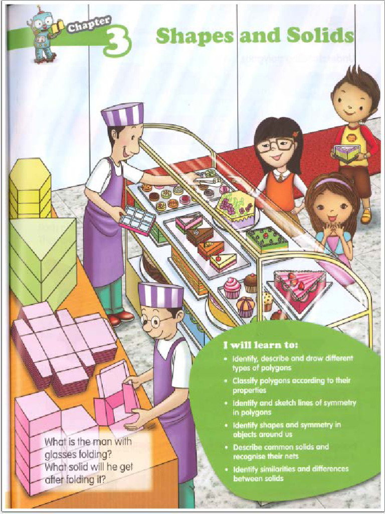 Maths - Shapes and Solids | PDF