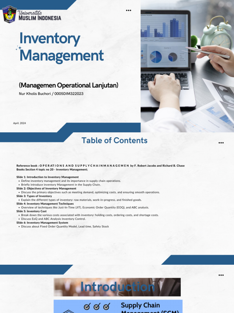 Inventory Management - Nurkholis 0005DIM322023 | PDF
