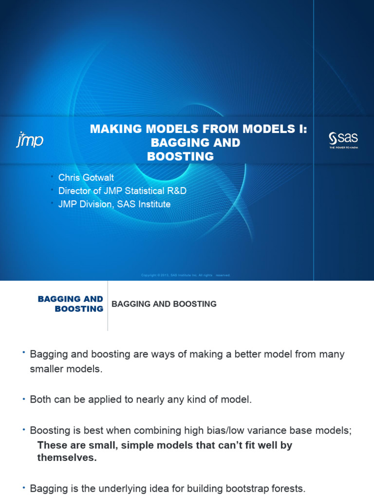 Chapter 3 - Bagging and Boosting | PDF | Data Analysis | Applied Mathematics