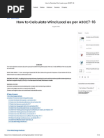 NSCP Provisions in Computing Wind Loads | PDF | Wound | Wind Speed