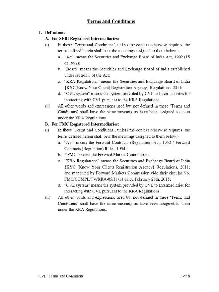 Terms and Conditions | PDF | Indemnity | Arbitration