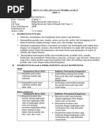 Contoh RPP Yang Baik | PDF