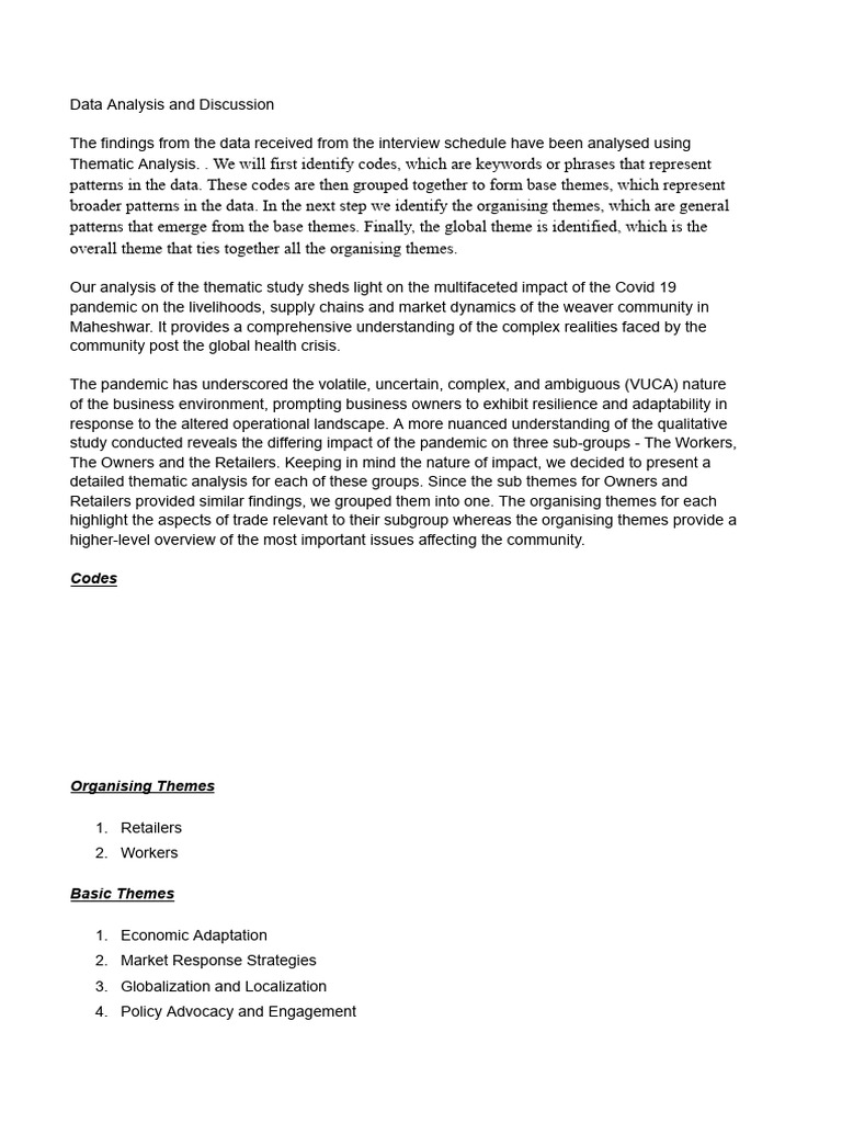 Data Analysis and Discussion | Download Free PDF | Retail | Supply Chain