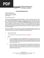 Amazon Offer Letter | PDF | Legal Remedy | Economies
