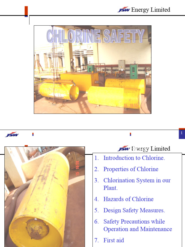 Chlorine Safety | PDF | Leak | Valve