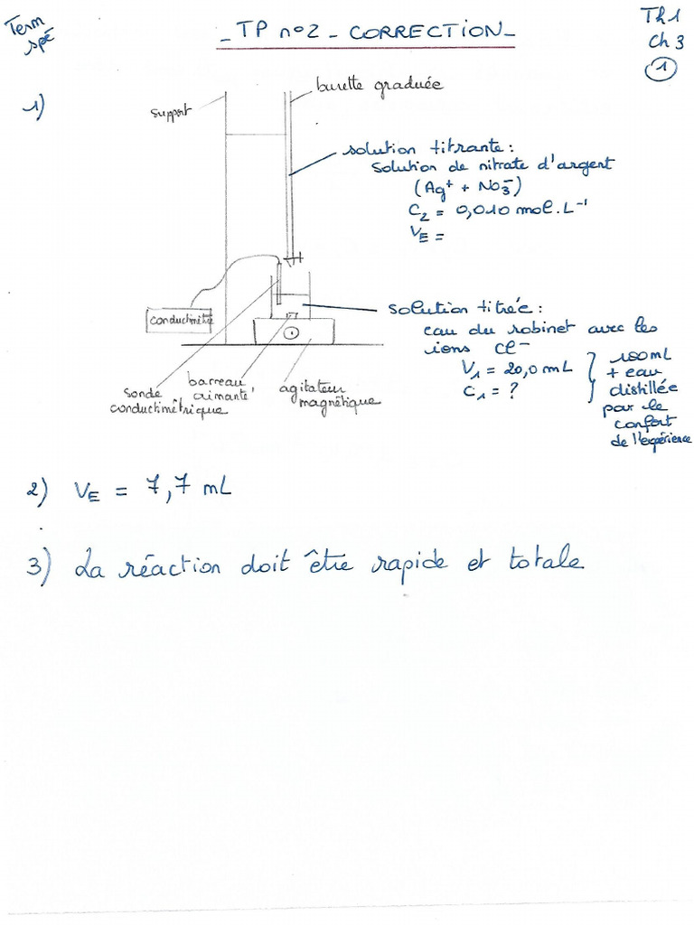 Thème 1 - Chapitre 3 - TP 2 - Correction | PDF