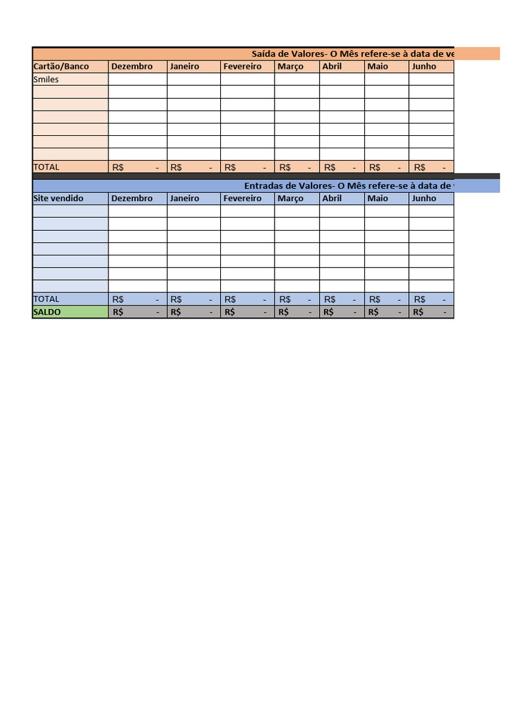 Planilhas e Calculadora de Milhas | PDF