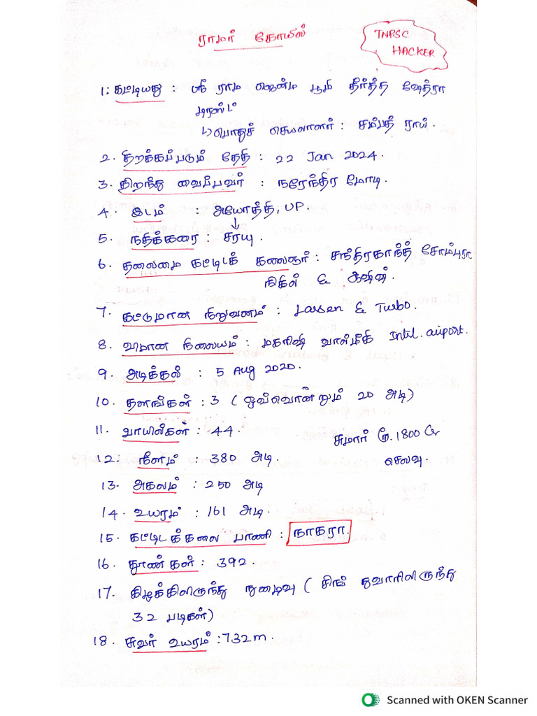 Ayothi Ramar Temple | PDF