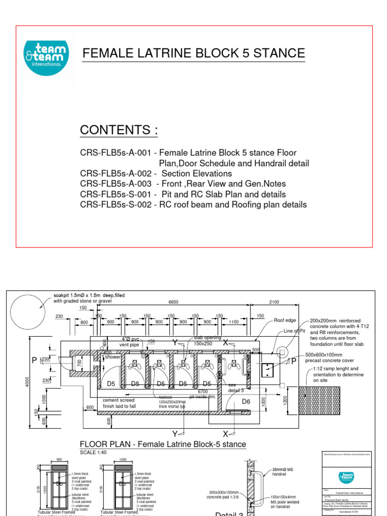 5 Stance Technical Specs | PDF | Concrete | Wall