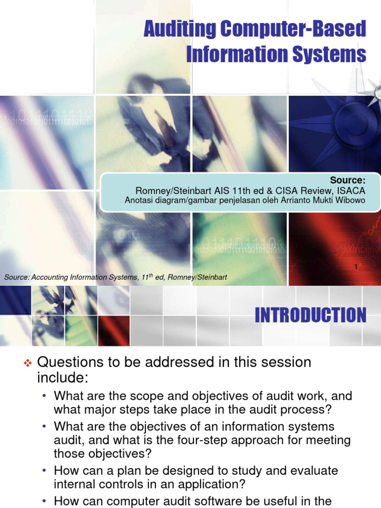 Auditing Computer Based Inf Syst - UI | PDF | Audit | Internal Control