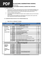 2025 Trade Test Schedule | PDF | Secondary Sector Of The Economy ...