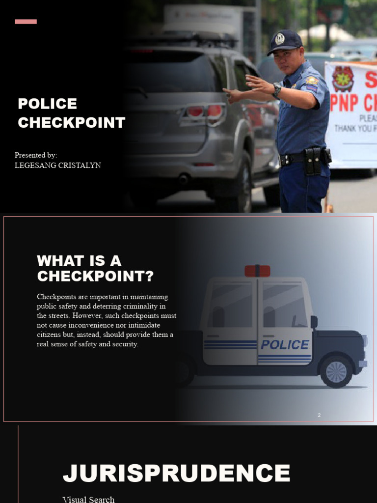 Understanding Police Checkpoints and Rights | PDF | Probable Cause | Police