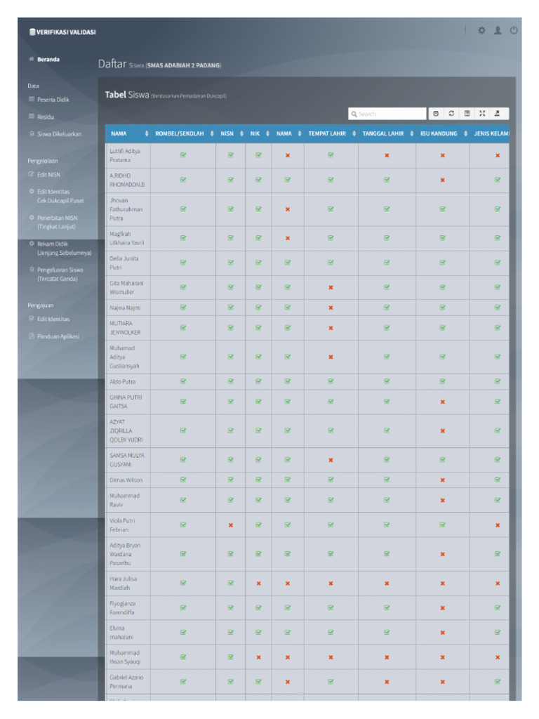 Data Invalid PD 2024 | PDF