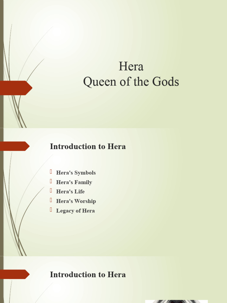 Hera | PDF | Hera | Zeus