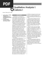 Qualitative Analysis of Ions Lab Report | PDF | Precipitation ...