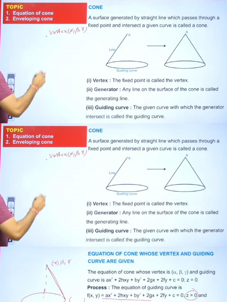 Cone and Cylinder | PDF