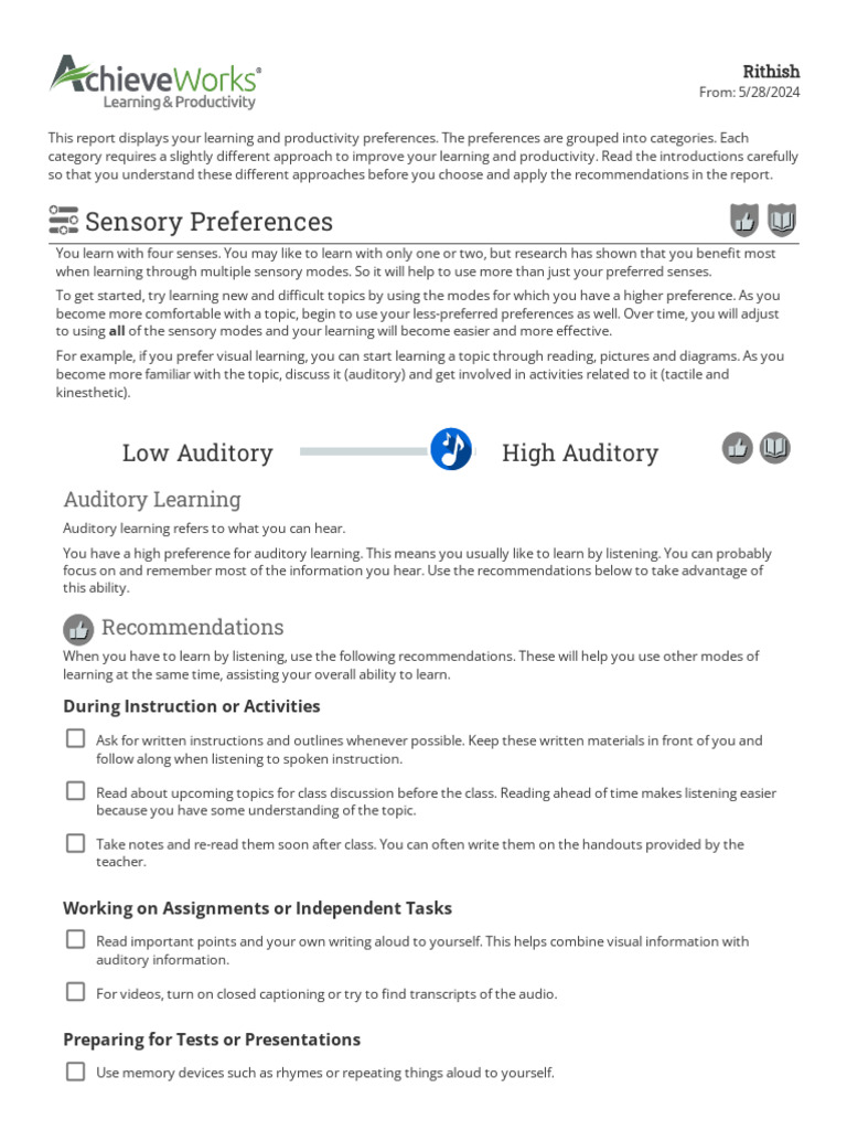 AchieveWorks Learning & Productivity | PDF | Teachers | Learning