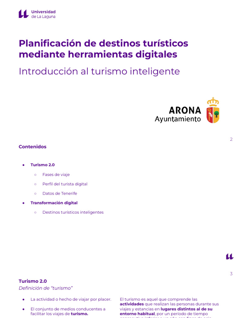 2024 Turismo Arona 1. Introducción Al Turismo Inteligente | PDF ...