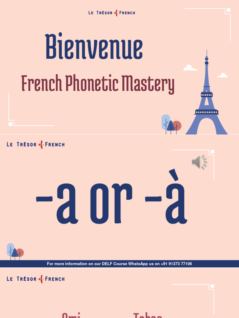 French Phonetic Workshop | PDF | Linguistics | Phonetics