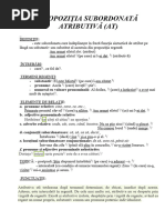 Toate Propozitiile Subordonate | PDF