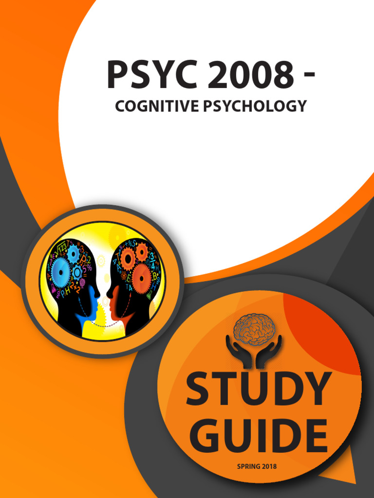 Cognitive Psychology Study Guide | PDF | Visual Cortex | Perception