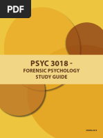 Introduction To Forensic Psychology Research and Application 6th Edition | PDF | Psychology | Crimes