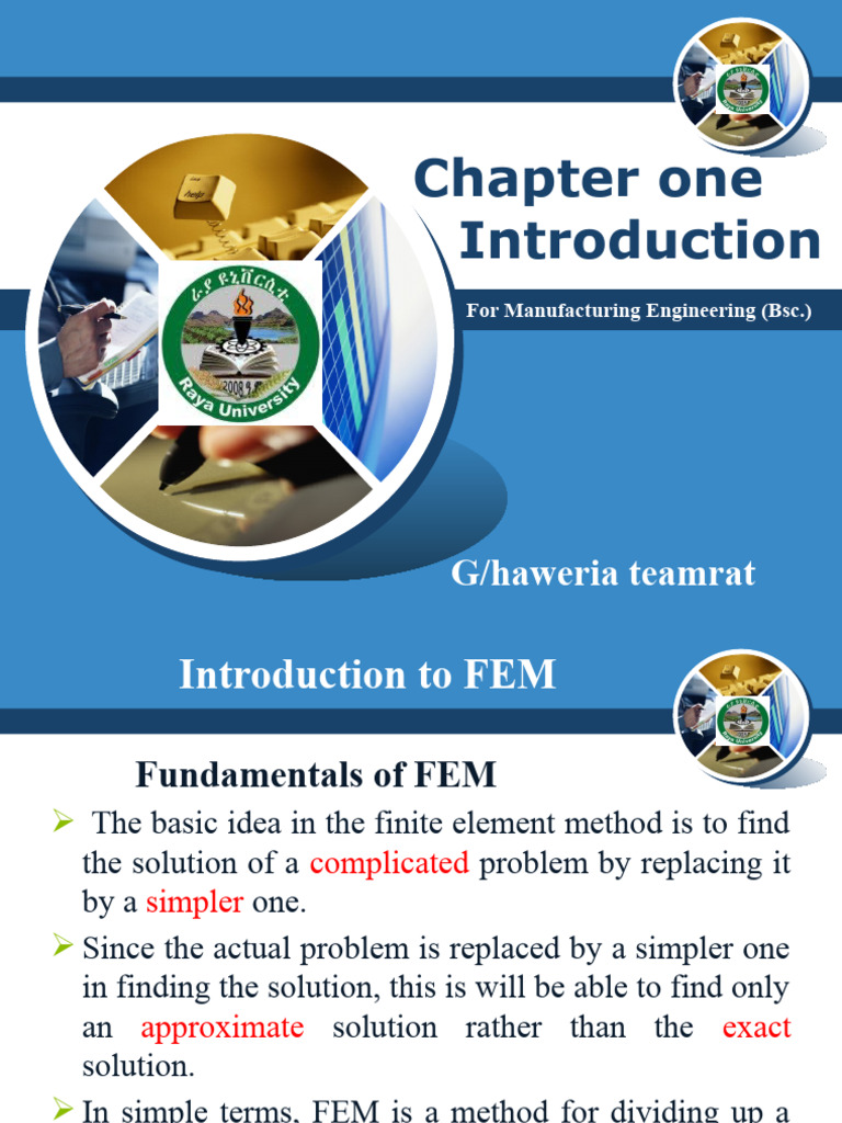 Chapter 1 | PDF | Finite Element Method | Mathematics