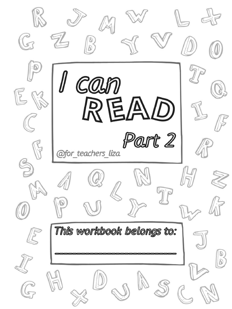 I Can Read.2.Workbook | PDF I Can Read.2.Workbook | PDF