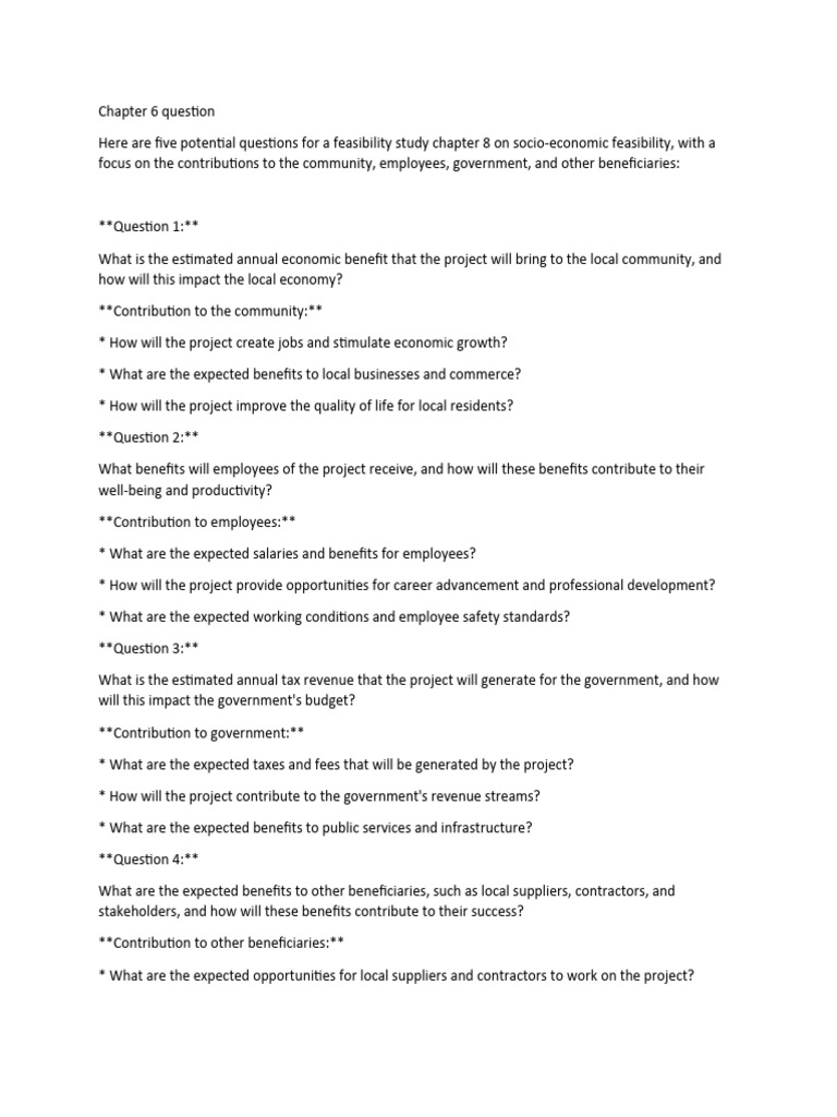 Chapter 6 question | PDF | Employment | Net Present Value Chapter 6 question | PDF | Employment | Net Present Value