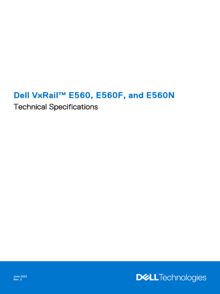 VXR E560 Ts | PDF | Computer Engineering | Computing