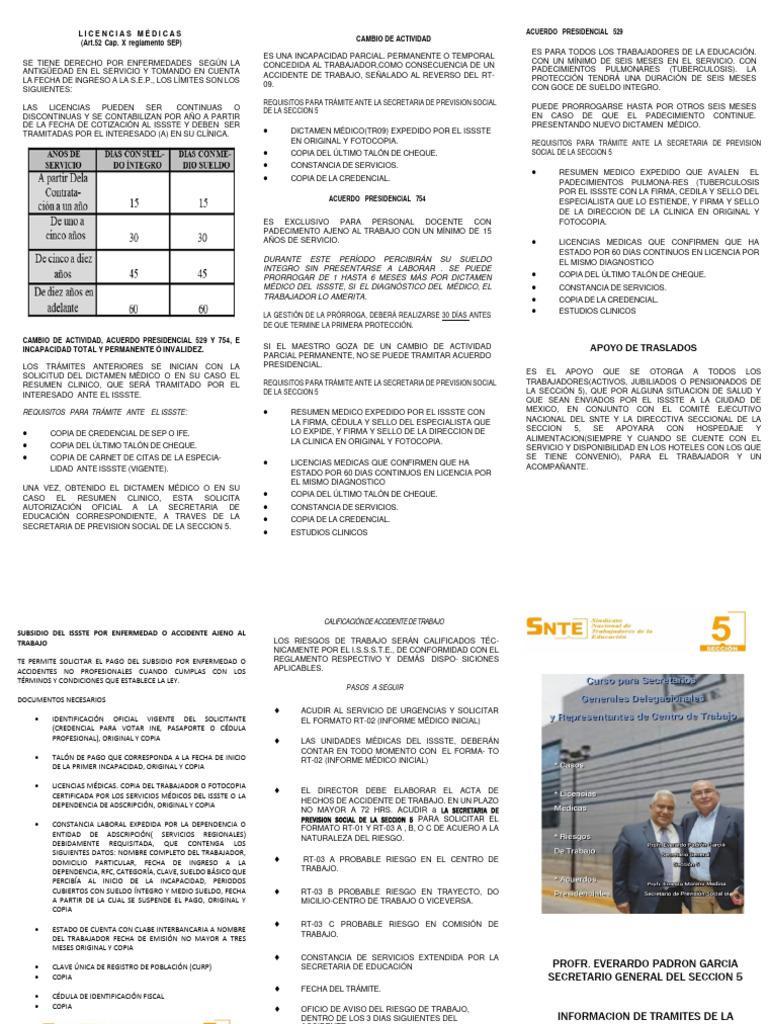 Triptico Prevision Social | PDF