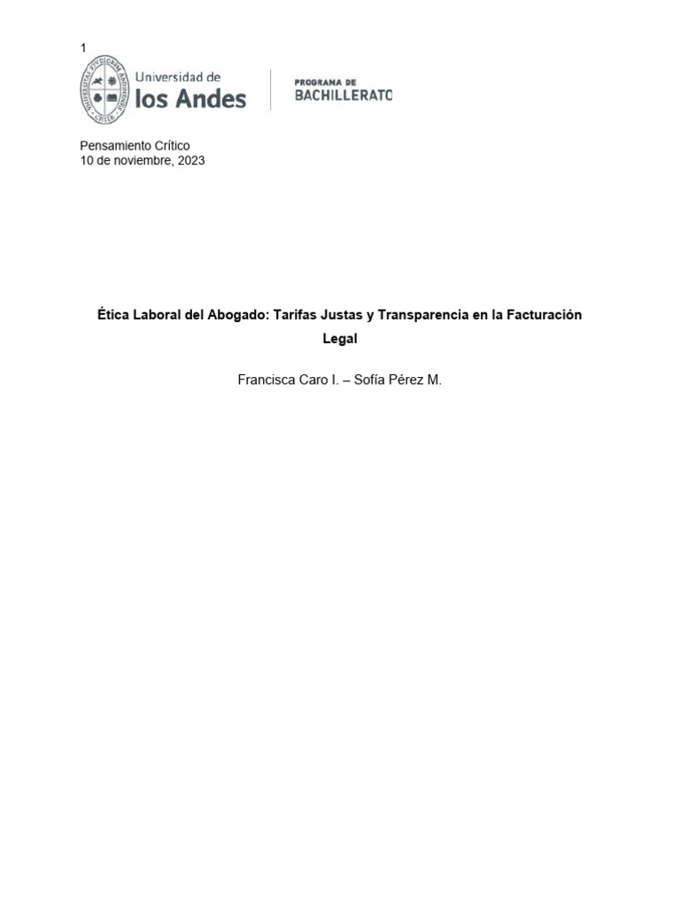 Etica laboral. | PDF | Abogado | Justicia