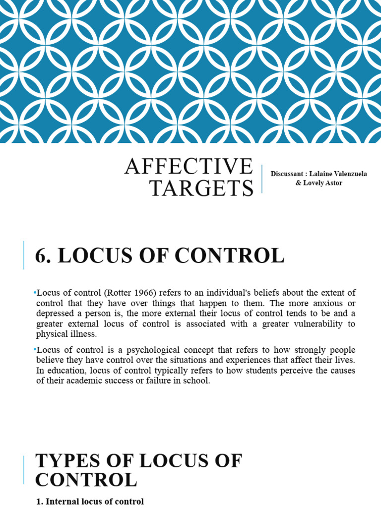 Affective Targets | PDF | Anxiety | Epistemology