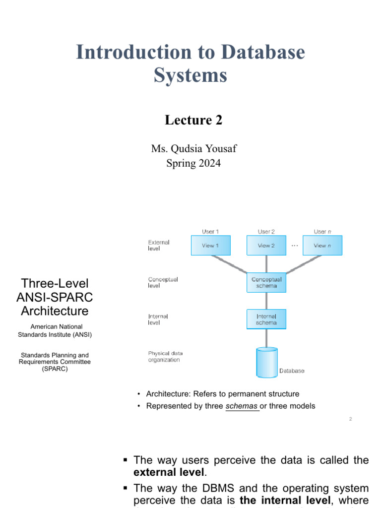 data base level of sprc | Download Free PDF | Conceptual Model | Databases