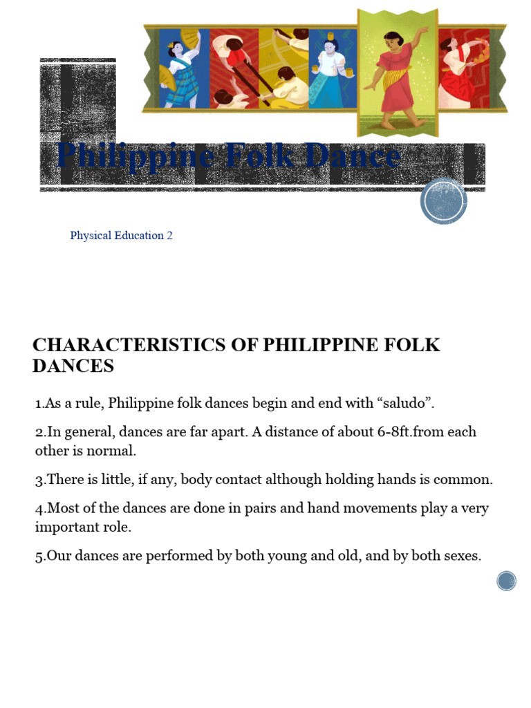 Characteristics of Philippine Folk Dances | PDF | Philippines