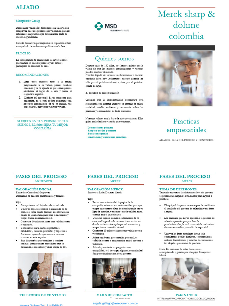 Folleto Merck | PDF