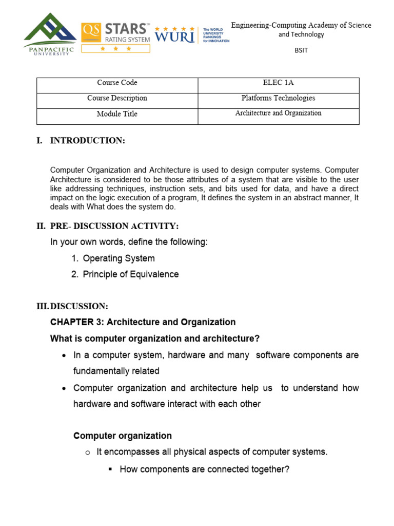 Platform Technologies Module 3 | PDF | Programming | Computer Program