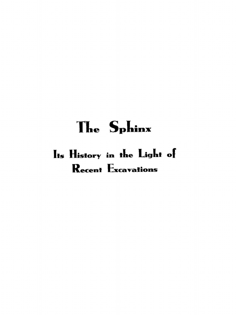 Hassan Sphinx | PDF