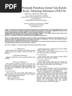 Contoh Jurnal Yang Baik Dan Benar | PDF