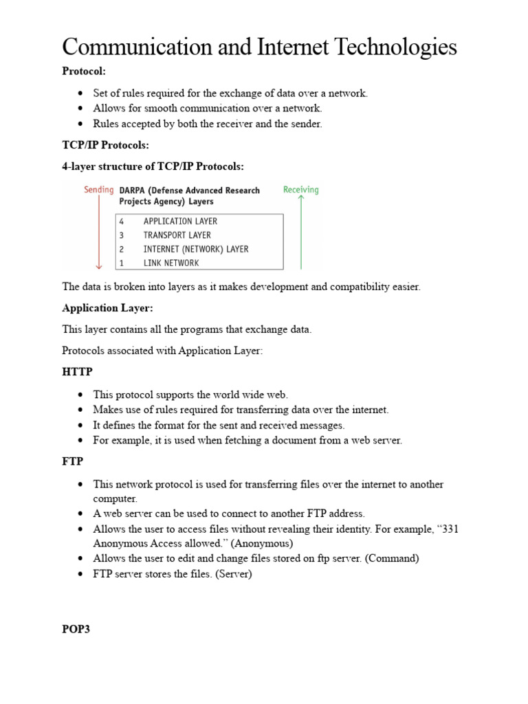 14 - Communication and Internet Technologies | PDF | File Transfer ...