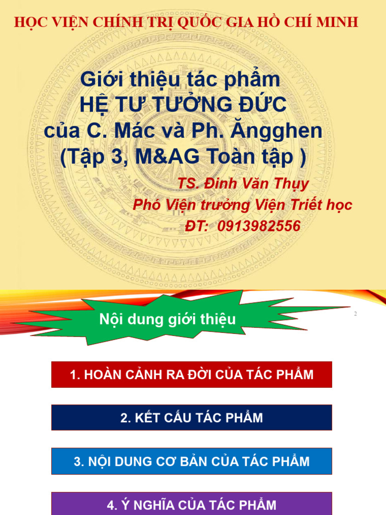 TP He Tu tuong Duc | PDF