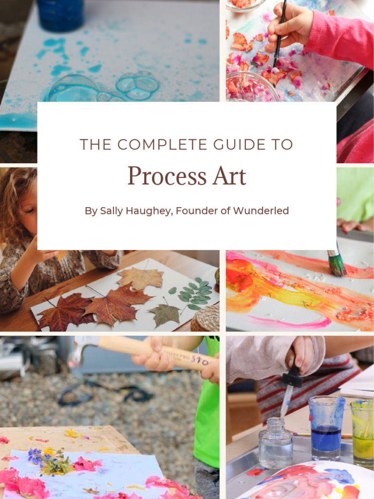 The Complete Guide To Process Art | PDF | Pastel | Paint