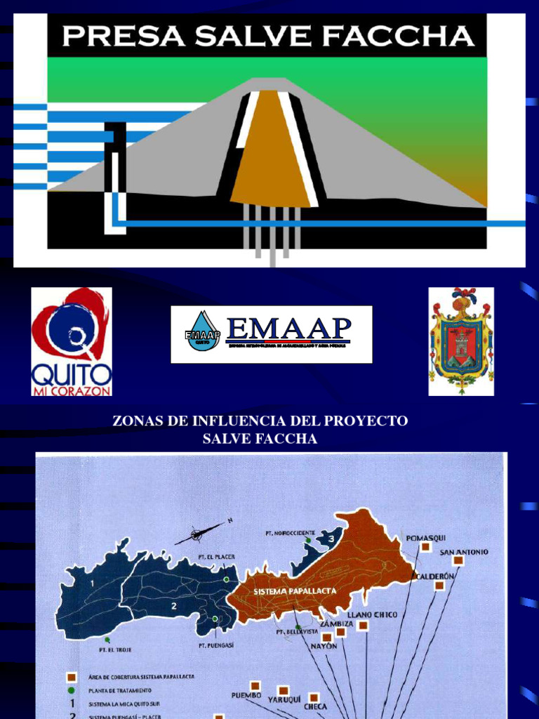 Conferencia Presa Salve Faccha | PDF | Represa | Administracion del Agua